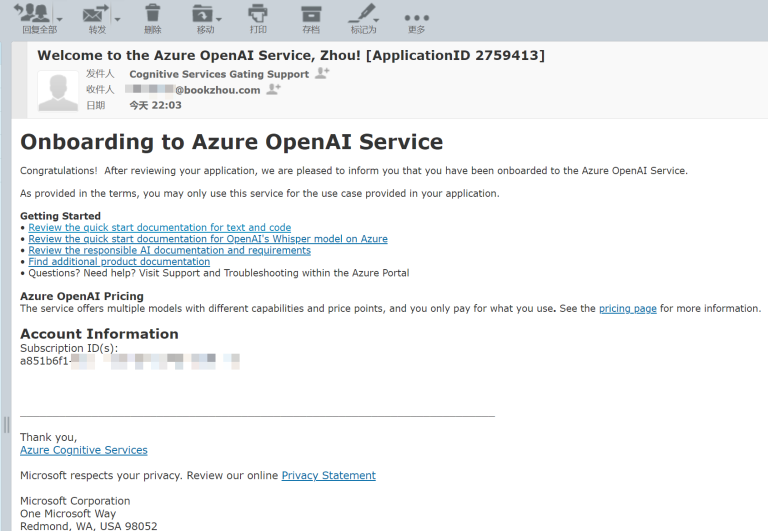 在Azure上免费创建OpenAI国内可调用API：详细教程 - 知乎