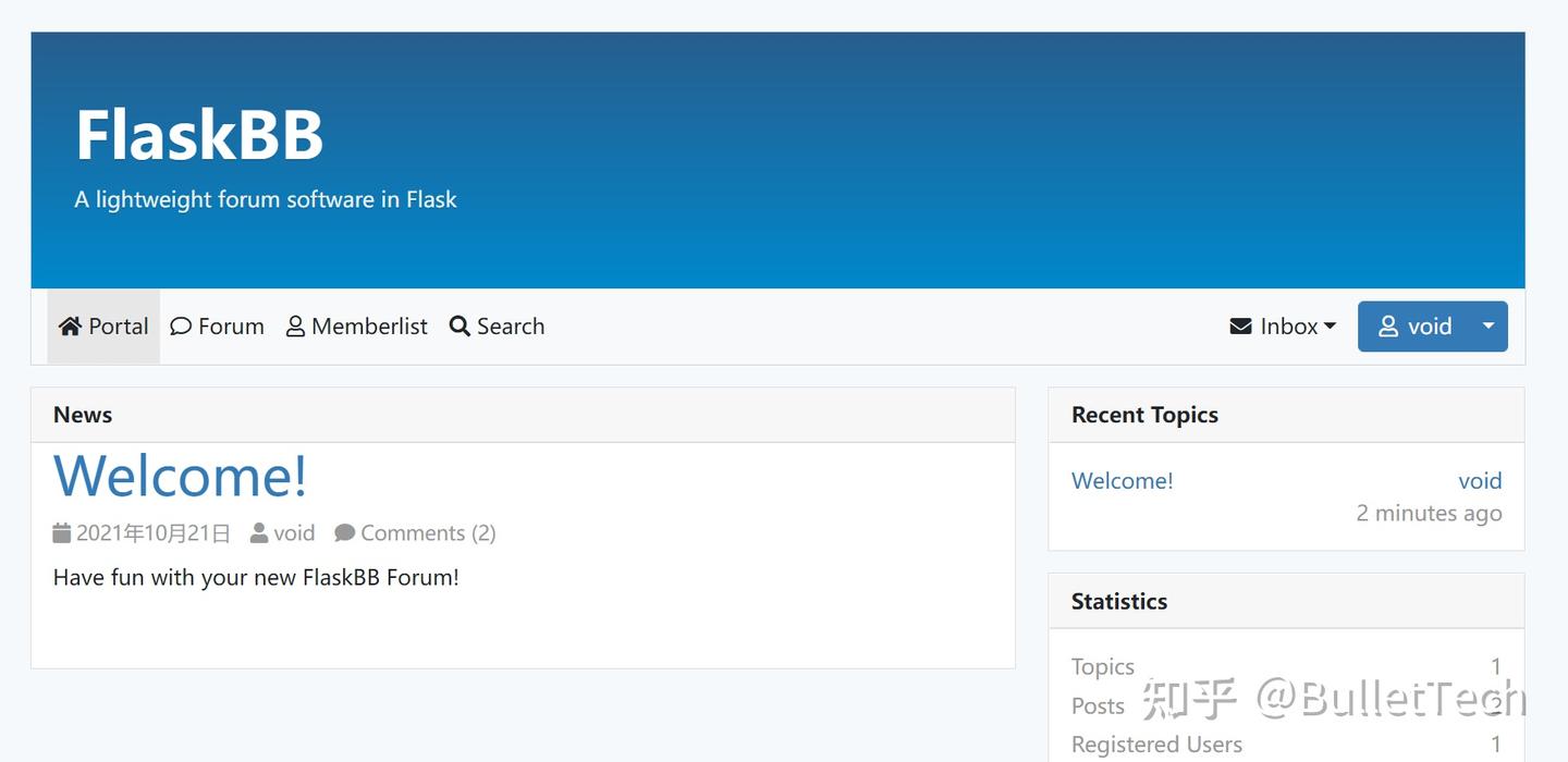 基于FlaskBB自建论坛 - 知乎