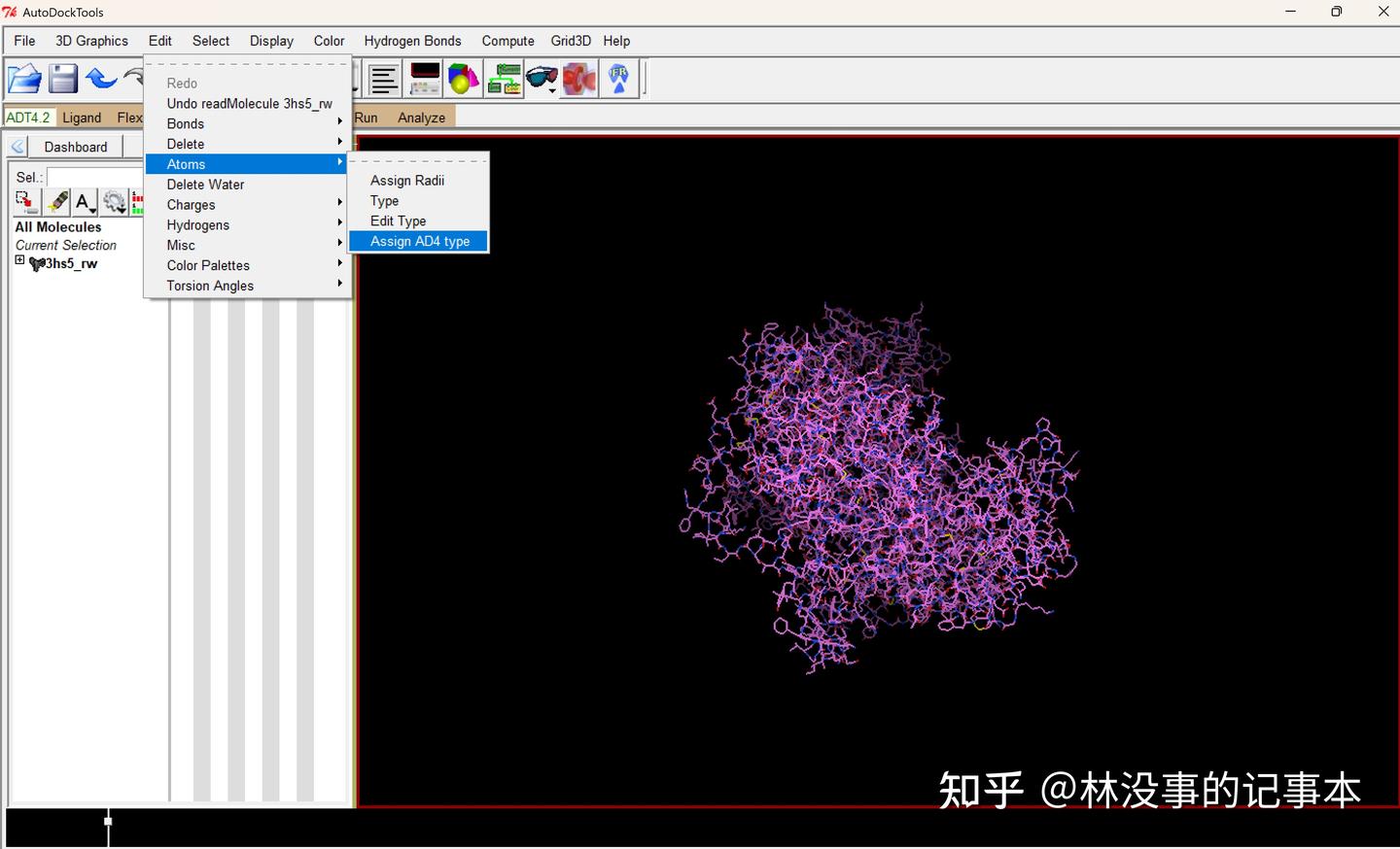 AutoDock进行分子对接 - 知乎