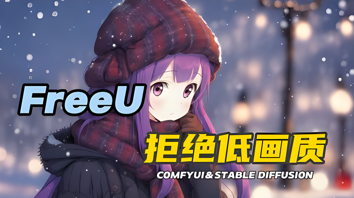 【comfyUI节点基础】小白也能一步提升出图质量！FreeU节点使用 - 知乎
