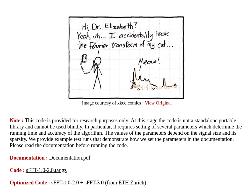 酷站推荐 - groups.csail.mit.edu - SFFT |稀疏快速傅里叶变换 - 知乎