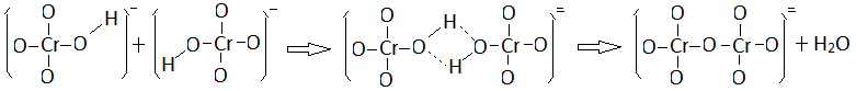 Cr2O7 2- +H2O=2H+ +2CrO4 2-这个反应的原理是什么，为什么重铬酸根会和碱反应？ - 知乎