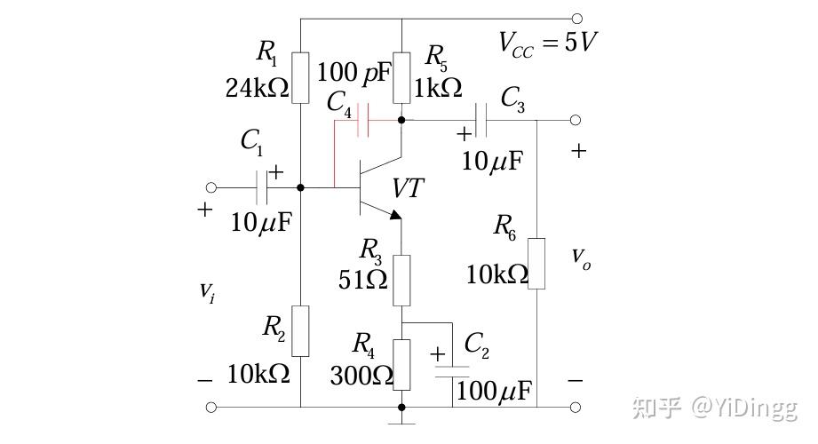 模电实验之单级共射放大器 (Common Emitter Amplifier Experiment) - 知乎
