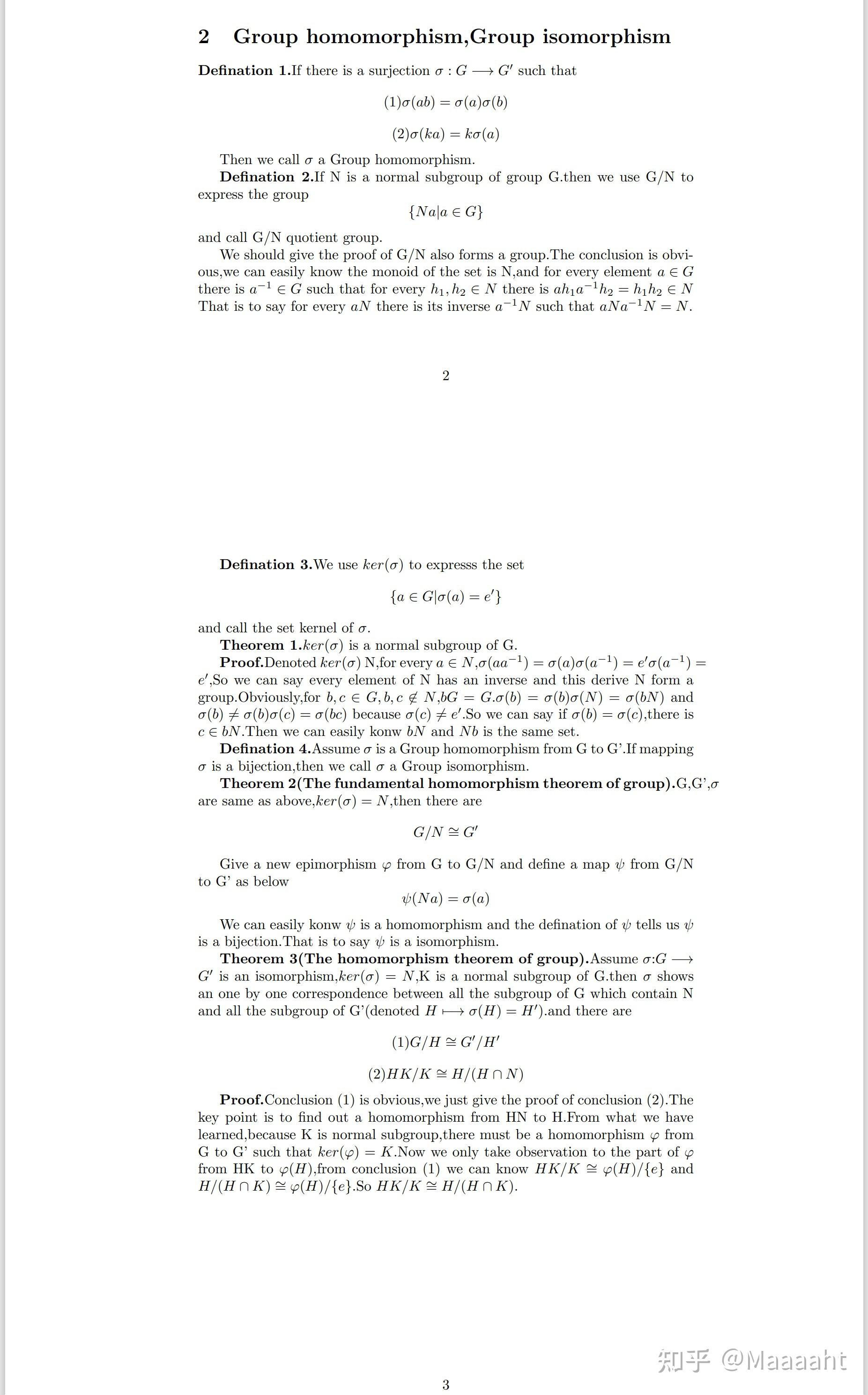 Group homomorphism,Group isomorphism - 知乎