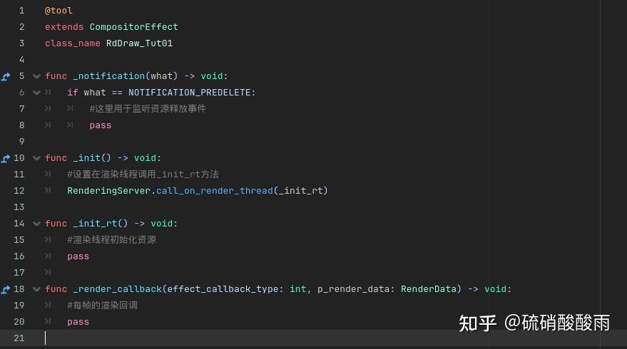 【Godot】使用GDScript直接生成Mesh Draw Command绘制几何体 - 知乎