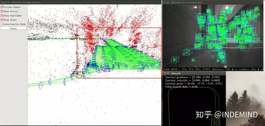 回廊场景实测丨INDEMIND Vi-SLAM算法实战长距离导航、弱纹理、快速转角 - 知乎