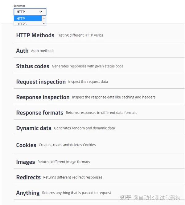 五、接口测试 — Httpbin介绍（请求调试工具） - 知乎