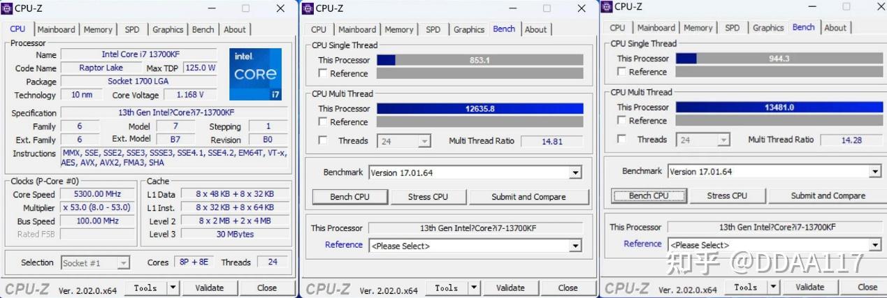 十三依旧“香”，i7-13700KF性能测评 - 知乎