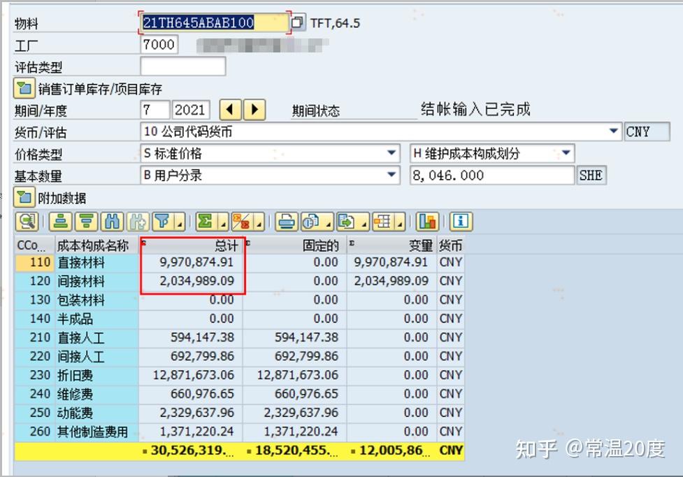 SAP-基础篇-62-CKM3成本组件数据存储表--CKMLKEPH (ECC版本) - 知乎