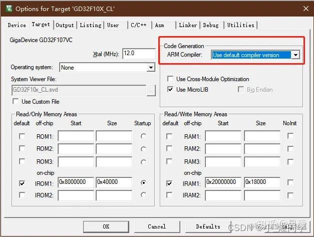Target ‘Printf‘ uses ARM-Compiler ‘V5.06 update 6 (build 750)‘ which is not available. Please ...