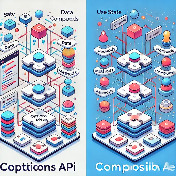 如何理解Vue的组合式API与选项式API的区别？ - 知乎