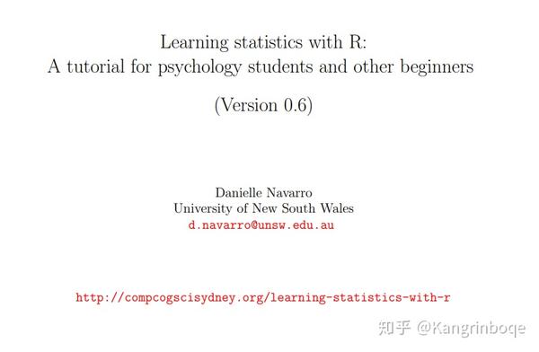 推荐给小白学习生物统计的好书 - 知乎