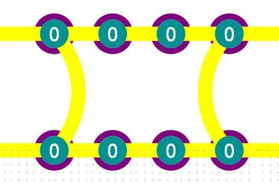 PCB设计中的邮票孔封装如何制作？ - 知乎