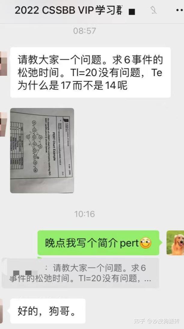 CSSBB之PERT和Slack Time - 知乎