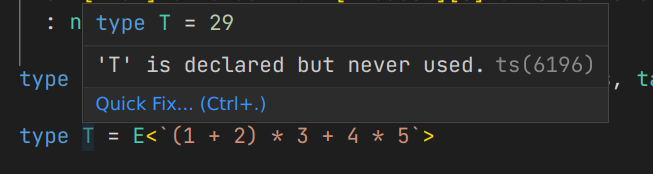 Typescript 类型体操，实现编程语言的解析并求值 知乎