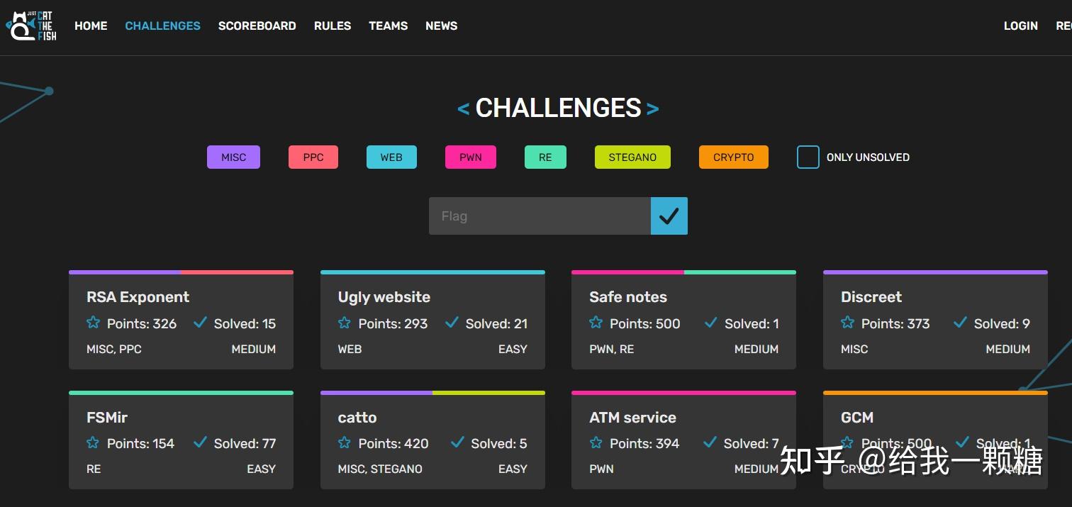 ctf练习网站 - 知乎