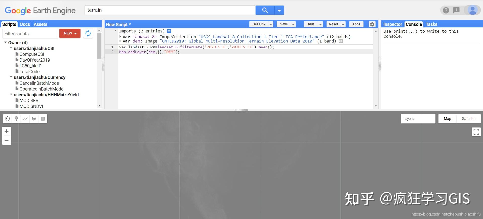 Google Earth Engine谷歌地球引擎像元跨图层按条件筛选与掩膜 - 知乎