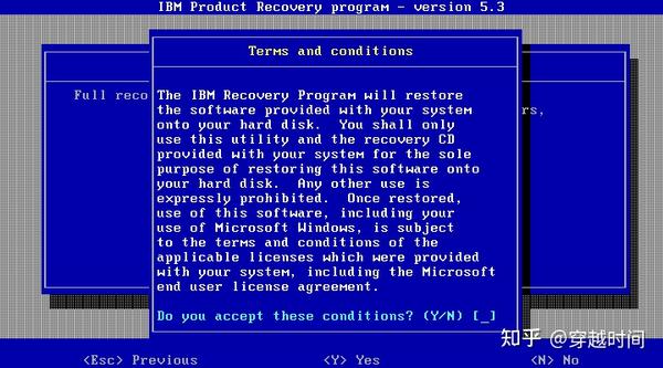 穿越时间·IBM ThinkPad Recovery CD Windows 2000英文版系统恢复光盘 - 知乎