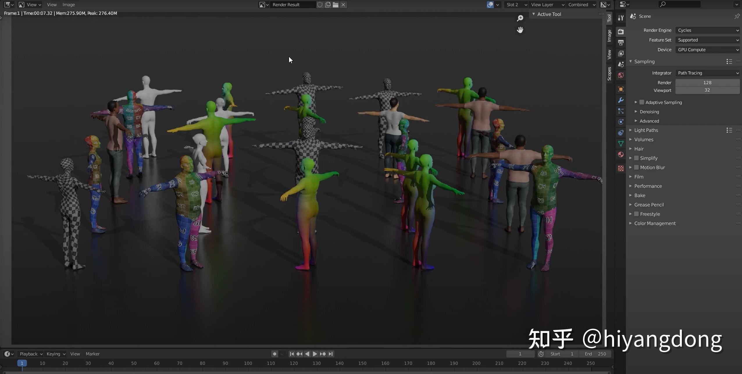 SMPL/SMPLX | blender指南 - 知乎