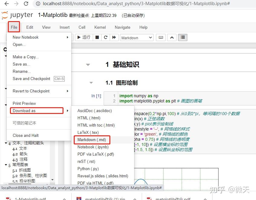 （最新最详细）Jupyter Notebook导出带中文字体和书签的PDF的五种方法 - 知乎