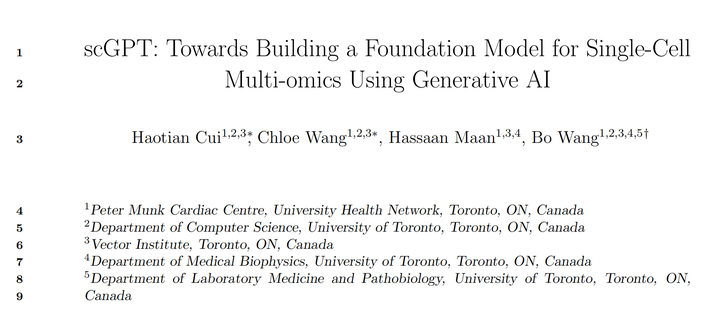 scGPT——基于生成式AI的单细胞多组学基础模型 - 知乎