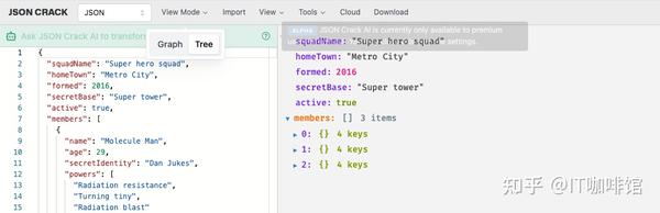 27K star！这款开源可视利器帮你一眼看穿JSON - 知乎
