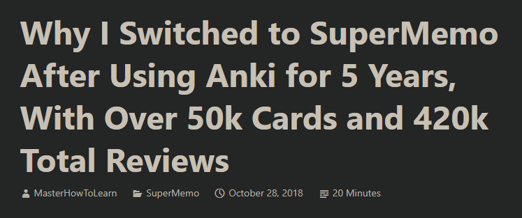 Anki 可以视为 supermemo 的开源实现吗，它们的差别还有多大？ - 知乎