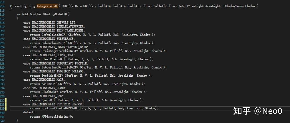 Adding a new Shading Model in UE5 - 知乎