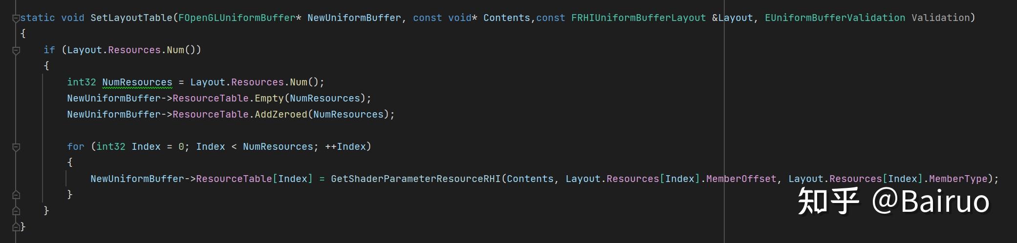 UE RHICreateUniformBuffer源码阅读，一点细节 - 知乎