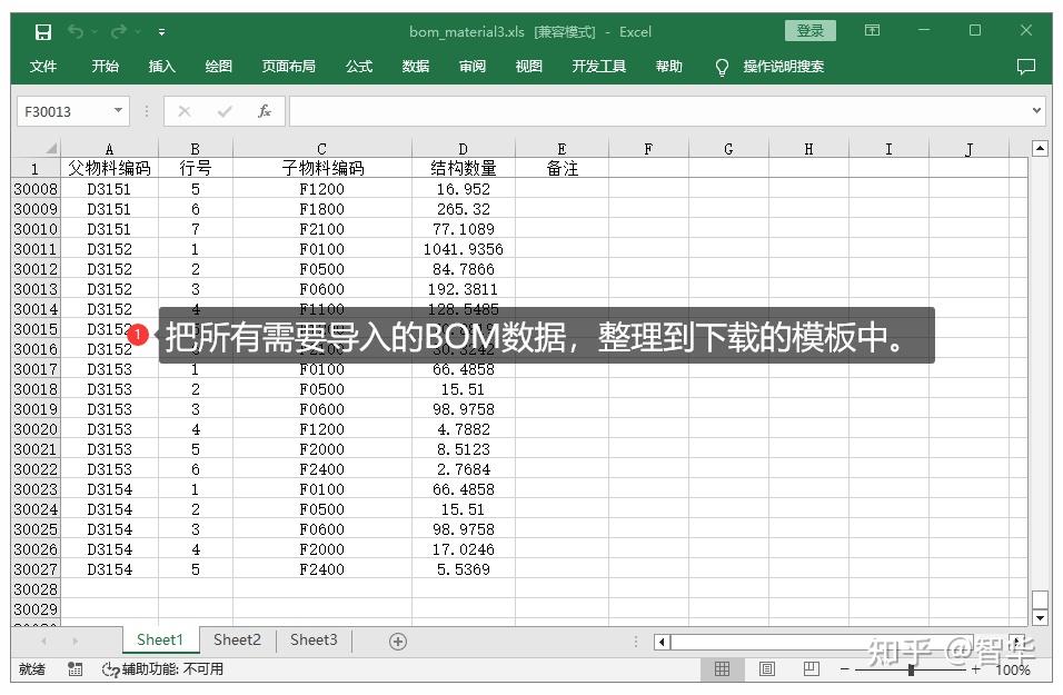 如何用excel整理货品信息和bom物料清单后批量导入erp？ 知乎