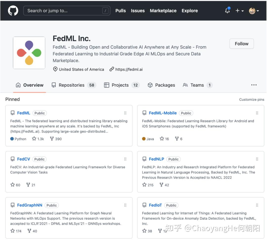 FedML AI平台完成千万级天使轮融资，发布全球首个联邦学习开放平台! 附产品介绍!