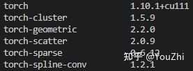 安装torch_geometric库 - 知乎