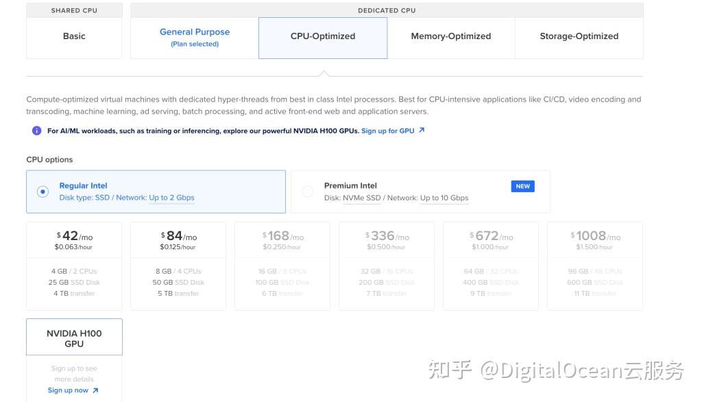 如何选择适合自己的DigitalOcean云服务器配置 - 知乎