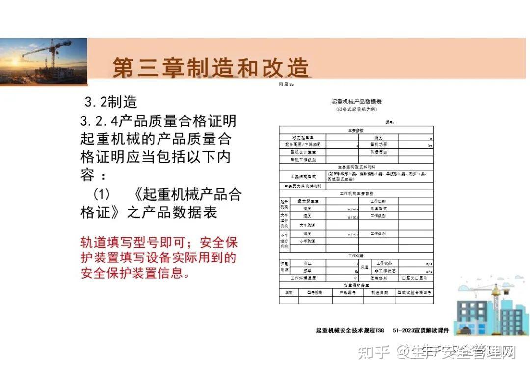 【ppt】TSG 51-2023 起重机械安全技术规程解读（103页） - 知乎