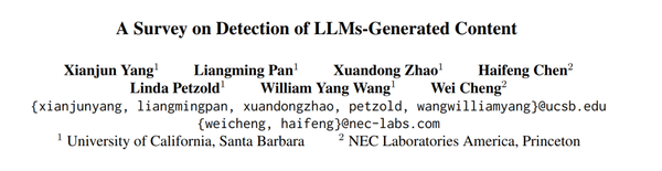 如何检测LLM内容？UCSB等最新首篇《LLM生成内容检测》综述 - 知乎