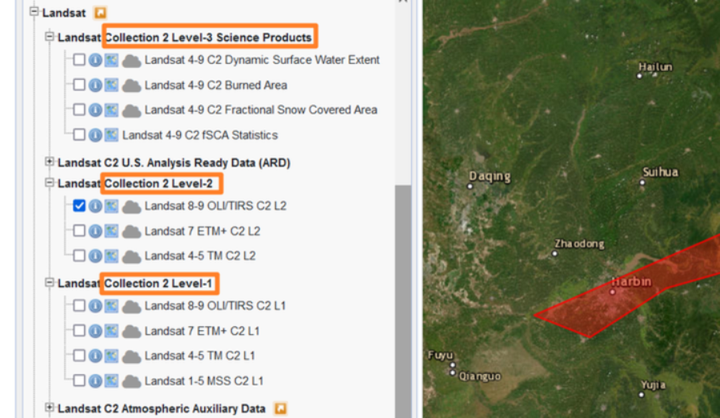 GEE篇：landSat8 C1和C2的区别？T1、T2、RT的区别？以及C2的Raw images和Surface Reflectance有 ...