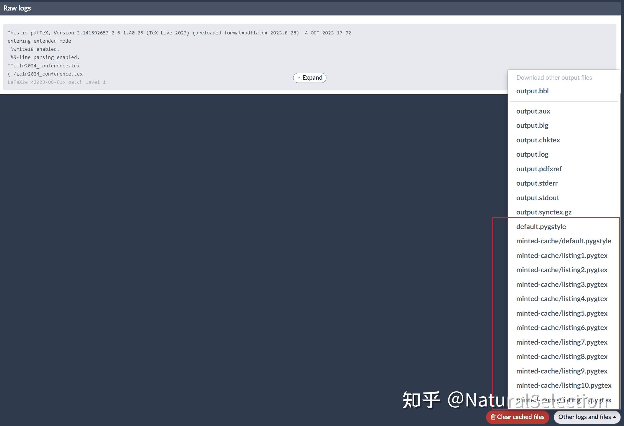 [杂记] 在arXiv中使用minted高亮代码片段 - 知乎