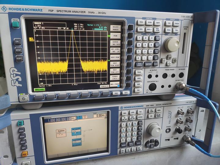 FSP30频谱 与 SMF100A 微波信号发生器 EMC测试设备 - 知乎