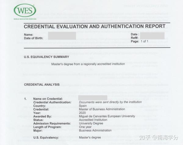 国际硕士、博士学位认证之：WES认证 - 知乎