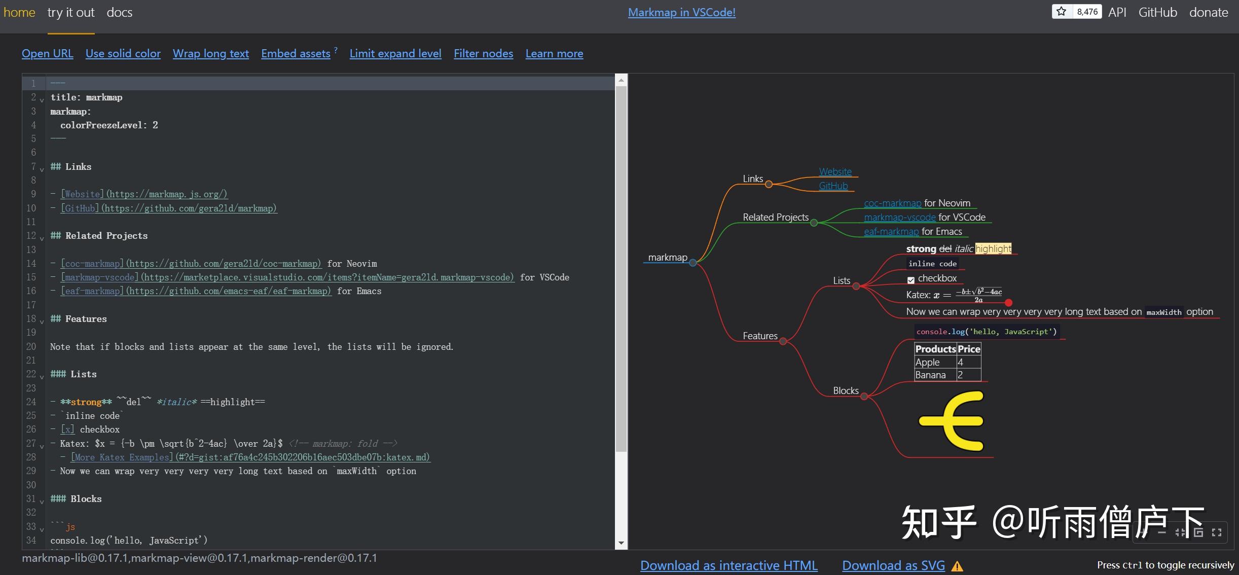 在VScode下画思维导图（1.基于Markmap） - 知乎