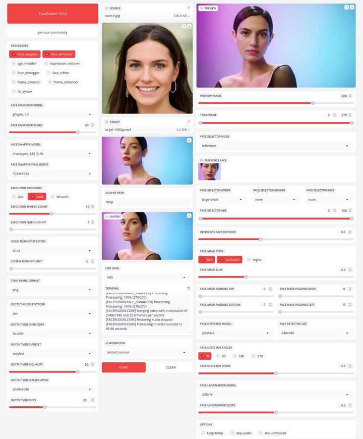 FaceFusion部署教程：精准捕捉面部特征，一键换脸轻松搞定！ - 知乎