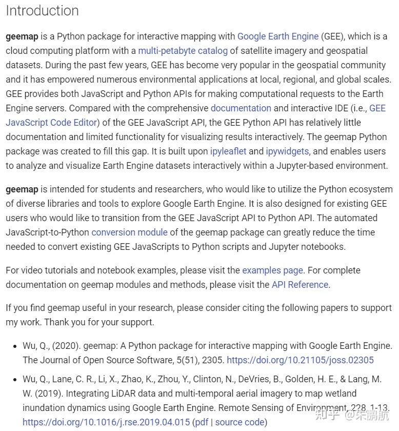 Python版GEE学习笔记（二）-geemap - 知乎