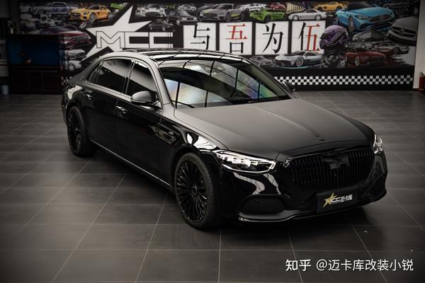 黑武士来袭，全黑的迈巴赫S480，你喜欢吗？要的就是这个年轻范儿 - 知乎