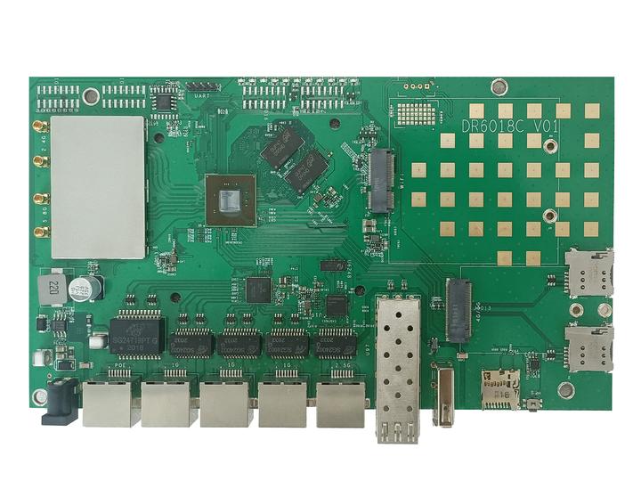 IPQ6010 QCN9074 high power industrial wifi router support openWRT/Wallys 802.11ax boards ...