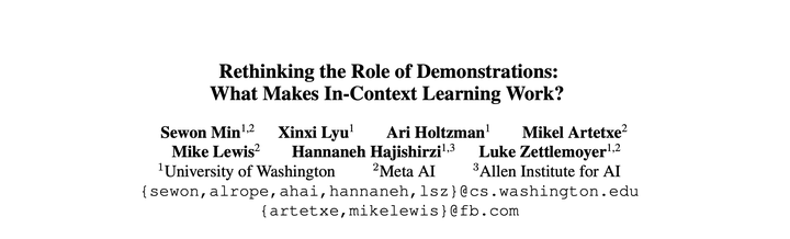 【论文解读】in-context learning到底在学啥？ - 知乎