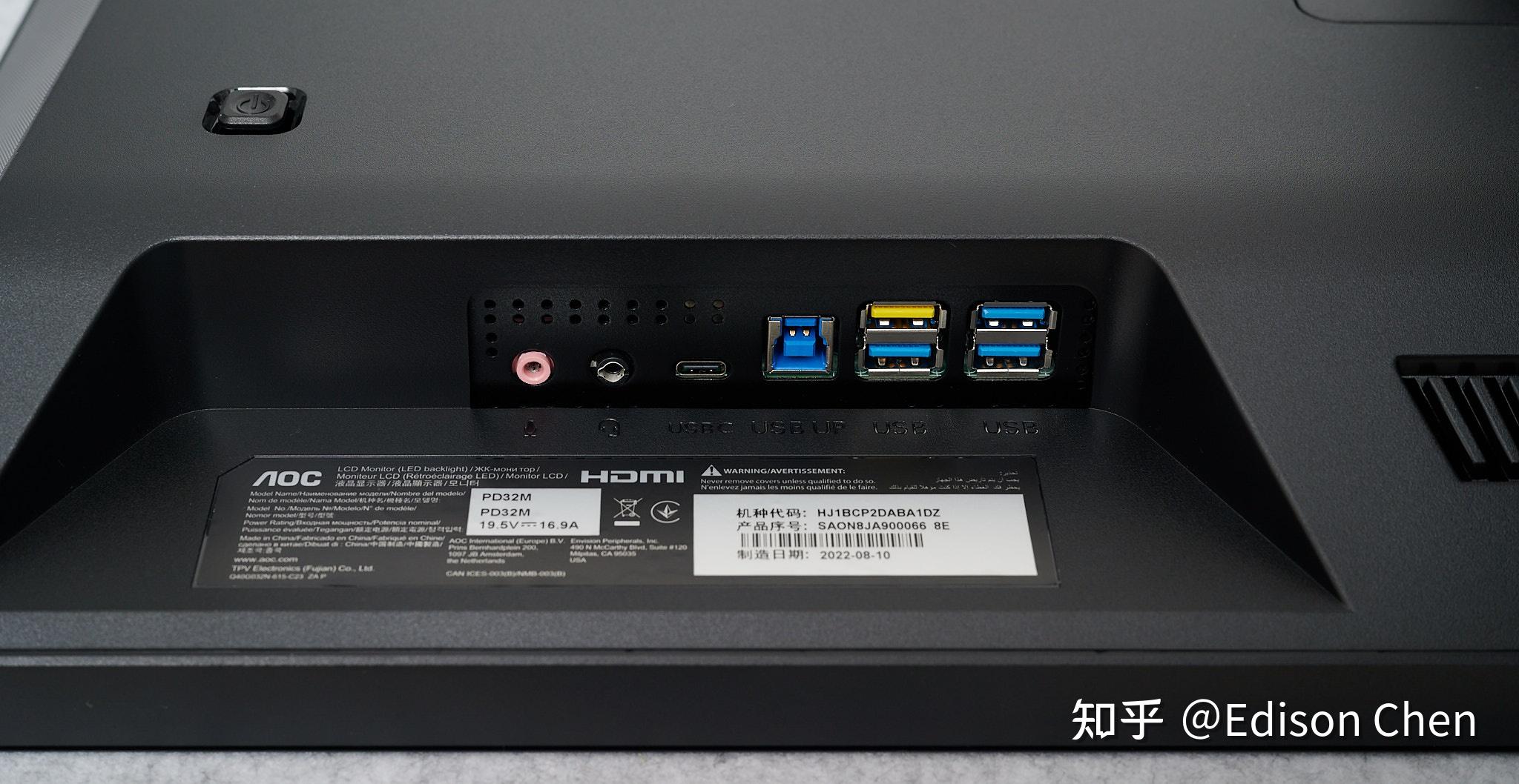 AOCx保时捷设计联名—— PD32M 体验报告 - 知乎