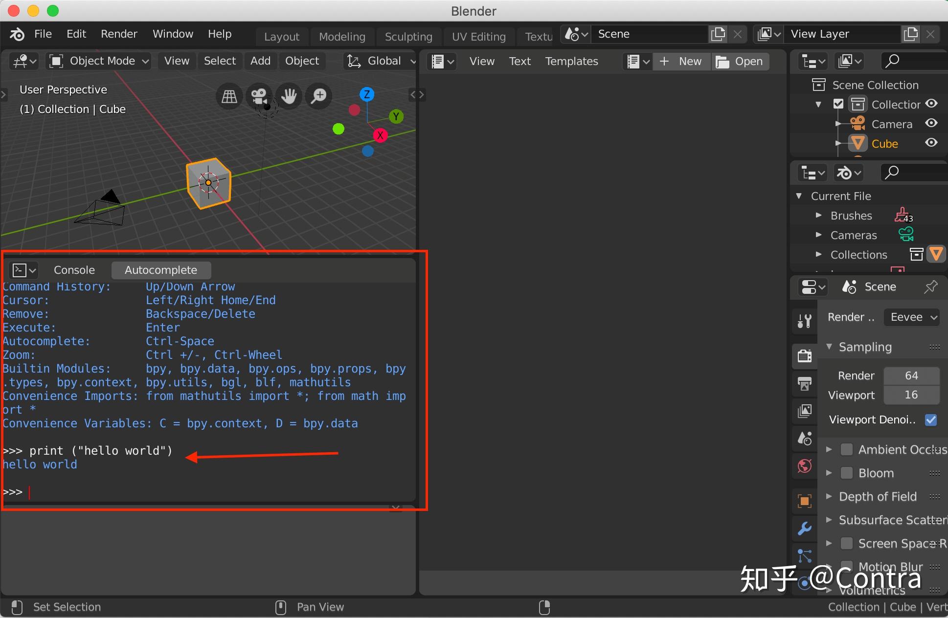 用Blender来学习Python创意编程，实现傅里叶级数可视化 - 知乎