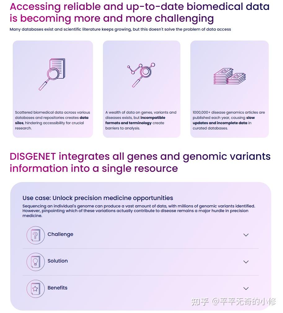 率先体验：Disgenet复杂疾病/罕见病数据库 - 知乎