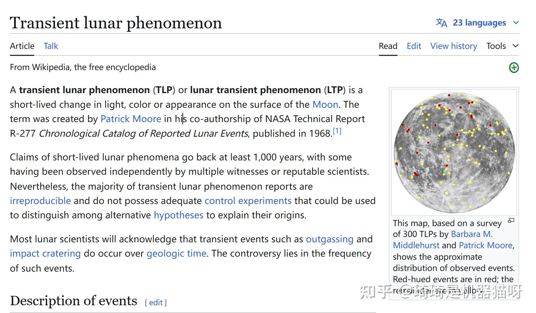 新托福综合写作 天文类 TPO-72 / Writing Task 1 (Transient lunar phenomena) - 知乎