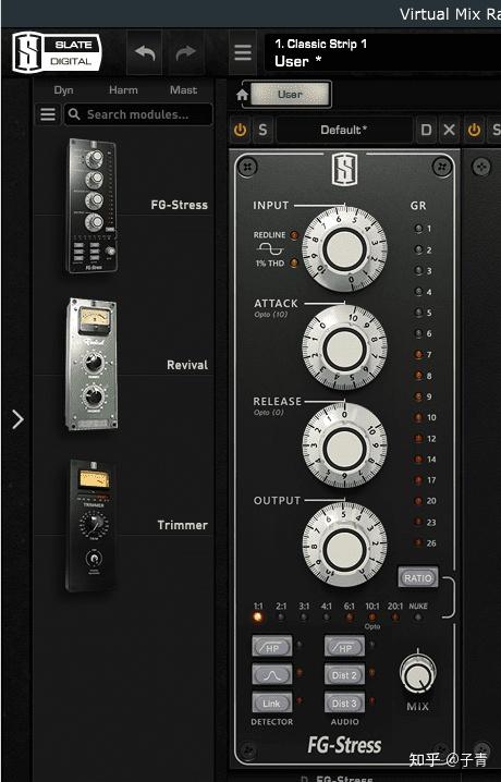 软硬件Distressor参数对比 - 知乎